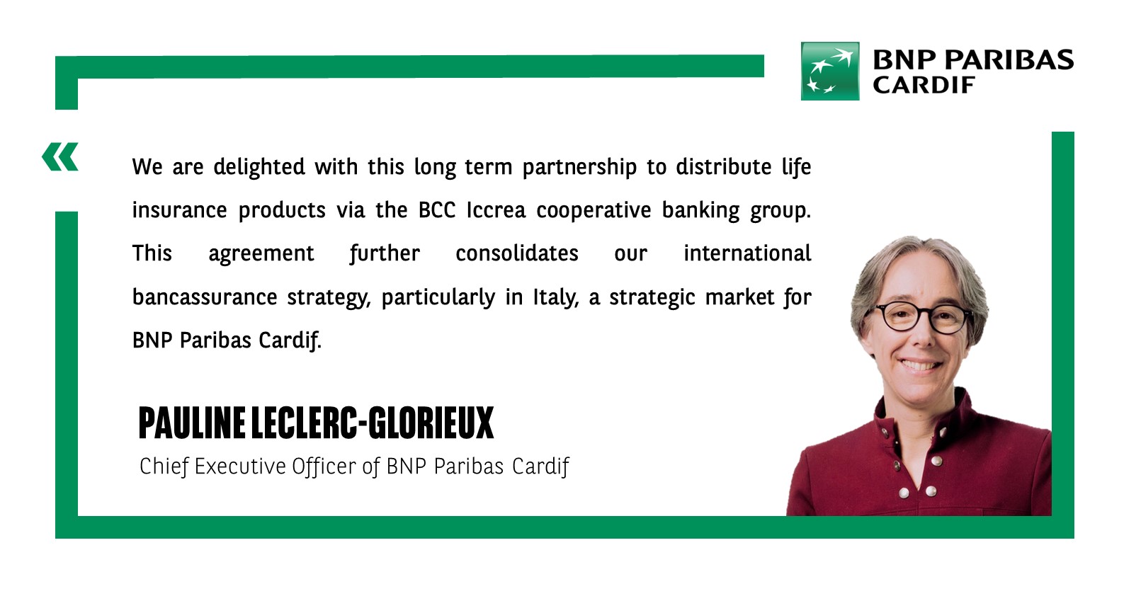 BCC Iccrea and BNP Paribas Cardif sign partnership in Italy - BNP ...