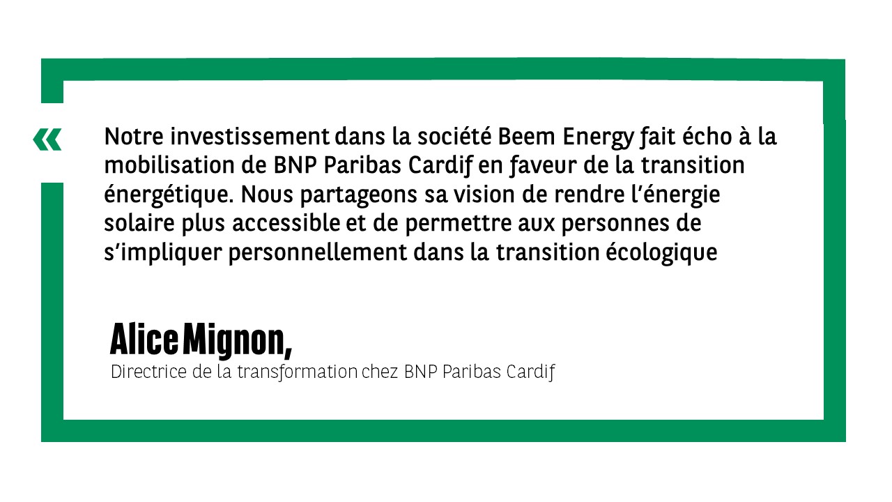 Portrait de Start-up : BEEM Energy - BNP Paribas Cardif